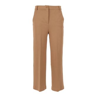 Max Mara Damen, Hosen, Braun, 2XLGr&ouml;&szlig;e