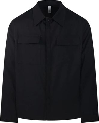 Hev&ograve; Chemise D&eacute;contract&eacute;e - Homme - Chemises - Noir - Taille: M