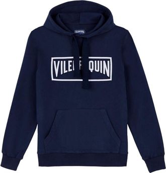 Vilebrequin Hoodie mit Logo - Blau