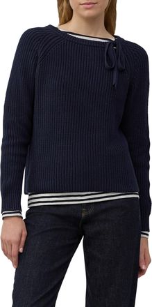 s.Oliver Relaxed-Fit-Strickpullover mit Bindedetail