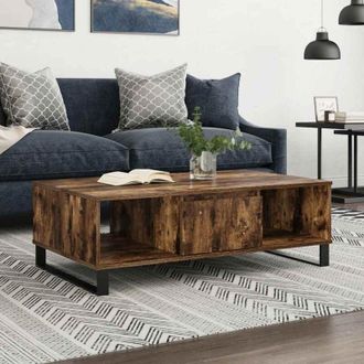 vidaXL Couchtisch R&auml;uchereiche 104x60x35 cm Holzwerkstoff Vidaxl