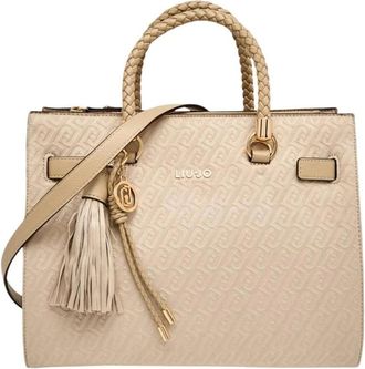 Liu Jo Femme, Sacs, Beige, Taille: ONE Size Sac &agrave; main avec bandouli&egrave;re et poche int&eacute;rieure