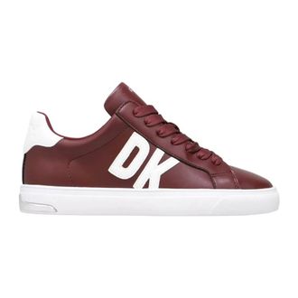 DKNY Dkny, Femme, Chaussures, Brun, Taille: 38 EU Abeni Logo Low-Top Baskets