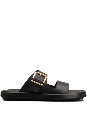 Tod's Sandalen aus Leder - Schwarz
