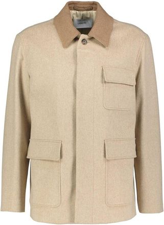 Lardini Herren Hemdjacke aus Wolle