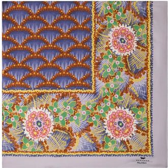 Max Mara Femme, Accessoires, Multicolore, Taille: ONE Size Foulard en twill de soie imprim&eacute;