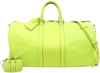 Louis Vuitton unisex, Pre-owned, Vert, Taille: ONE Size Sac Boston Pre-owned