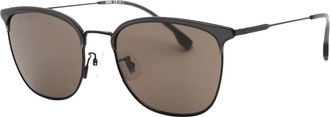 HUGO BOSS 1285/F/SK O6W Sonnenbrille f&uuml;r Herren, Metall (Dunkles Ruthenium/Grau)
