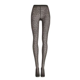 Wolford Bouquet Tights - - Underwear - Damen - Braun - M