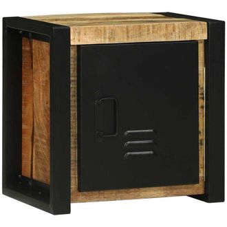 vidaXL Cabinet de Salle de Bain Marron Bois de manguier massif Vidaxl