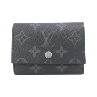 Louis Vuitton Portefeuille Tri-fold Monogram Eclipse Pre-owned - Femme - Pre-owned - Noir - Taille: ONE Size