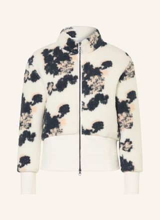 Sportalm Teddyfell-Jacke Im Materialmix weiss