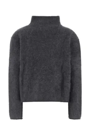 Lisa Yang Cashmere Turtleneck Sweater - Gray