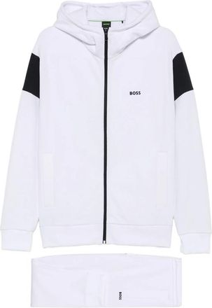 HUGO BOSS Logo-print Colour-block Tracksuit