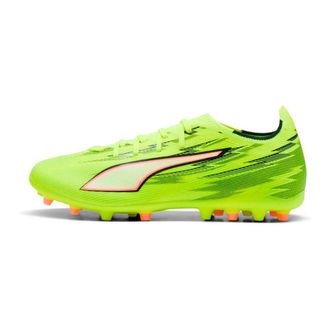 Puma Unisex Ultra 6 Match MG Fu&szlig;ballschuh, Yellow Alert Black-Glowing Red-Lime Squeeze, 39.5 EU, Yellow Alert PUMA Schwarz Leuchtend rot Lime Squeeze, 40 E