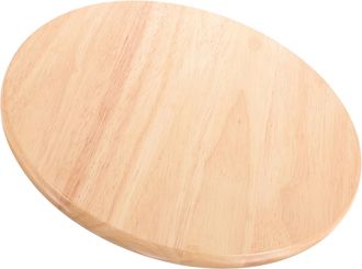 BESPORTBLE Runder Barhocker Ersatzsitz Holzoberfl&auml;che 13,8X13,8 Zoll Robustes Sitzkissen f&uuml;r K&uuml;che und Gastronomie Zuhause