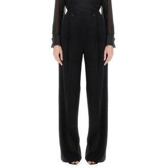 Max Mara Gerade Hosen - - Trousers - Damen - Schwarzk - S