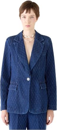 Shaft Femme, Vestes, Bleu, Taille: 40 FR Blazer 24