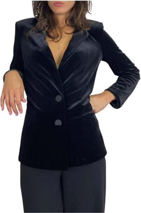 A|X Armani Exchange Femme, Vestes, Noir, Taille: 40 FR Americana