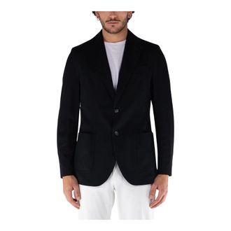 Circolo 1901 Piquet Jacke - - Jackets - Herren - Schwarzk - S