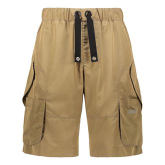 Versace Bermuda-Shorts mit Kordelzug - - Shorts - Herren - Beige - L