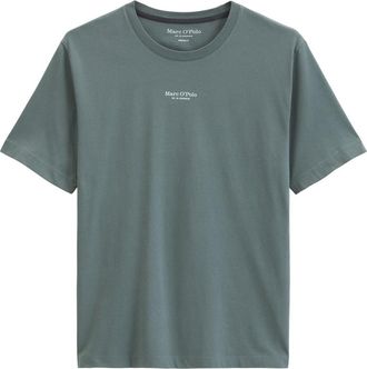 Marc O'Polo T-Shirt aus Bio-Baumwolle mit Label-Print, Regular Fit in