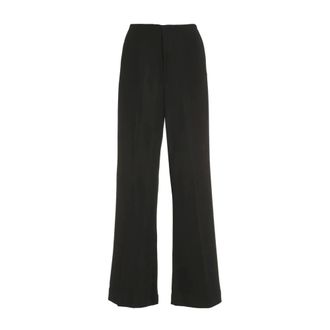 Maison Margiela Femme, Pantalons, Noir, Taille: 34 FR Pantalon large