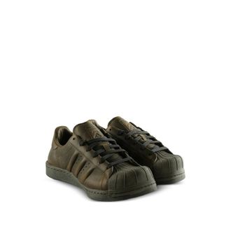 adidas 3-Stripes Leather Sneaker - Brown