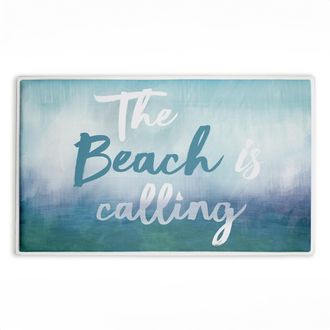 Stupell Industries Lula Bijoux & Co. Badematte mit Farbverlauf, Bedruckt mit Farbverlauf, Design von Lula Bijoux & Co., 30 x 0,8 x 18 cm