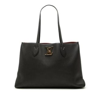 Louis Vuitton Pre-owned Lockme Shopper Tote Bag - - Pre-owned - Damen - Schwarzk - ONE SIZE