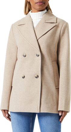 Vero Moda Y.A.S Damen YASIGNITE Jacket S. NOOS Kurzjacke, Fungi/Detail:Melange, XL