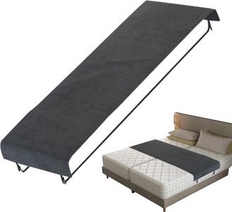 Generic Bettbrücke - Geteilter Füller Mit Bettlakenbändern, Matratzen-Lückenfüller-Konverter, Große Bett-Verbindungspolster-Verlängerung Für Doppelbetten, Kin