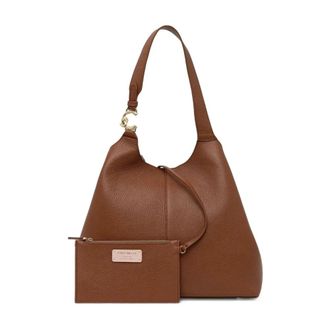 Coccinelle Femme, Sacs, Brun, Taille: ONE Size Sac &agrave; main Cuir Grain&eacute;
