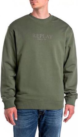 Replay Replay M3076 Maillot de survêtement, 438 Military, XXXL Homme