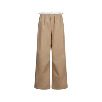 Alexander Wang Pantalon ample en coton m&eacute;lang&eacute;