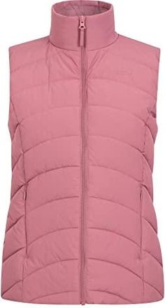 Mountain Warehouse Opal Doudoune pour Femme - Veste matelass&eacute;e l&eacute;g&egrave;re, sans Manche, Hydrofuge, r&eacute;sistante Eau et Pluie - Montagne, randonn&eacute;e, Running, mi-Saison, Hiver R