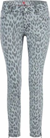 Buena Vista Leopard-Print Stretchjeans - - Jeans - Damen - Grau - S