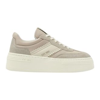 VIA VAI Isa Romi Platform Baskets - Femme - Chaussures - Beige - Taille: 41 EU