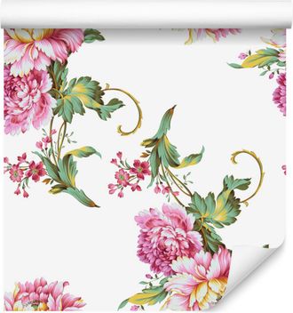 OEM Bellissima Carta Da Parati Con Motivo Floreale Per Soggiorno E Camera Da Letto, 50x1000 Cm