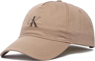 Calvin Klein Cap Calvin Klein Monologo Printed Baseball Cap LV04G5032G Beige