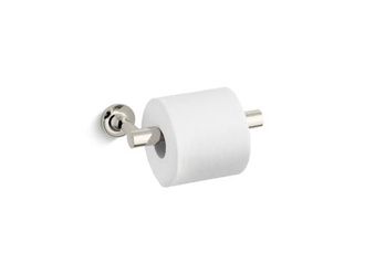 Kohler K-14377-SN Purist Toilet Paper Holder, Vibrant Polished Nickel