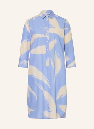 Rosso35 Hemdblusenkleid Mit 3/4-Arm blau