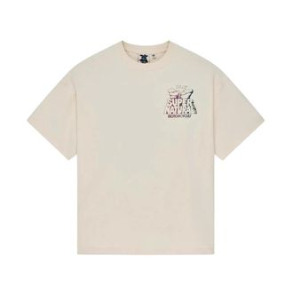 Deus Temple Torque OS Tee - Homme - Tops - Beige - Taille: S