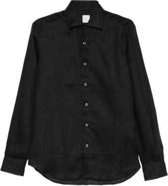 120% Lino Homme, Chemises, Noir, Taille: 2XL 120% Lino Chemises Black