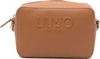 Liu Jo Femme, Sacs, Brun, Taille: ONE Size Sac bandouli&egrave;re avec logo