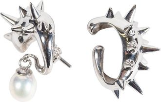 Alan Crocetti Mini Spike Alien Pearl Ear Set