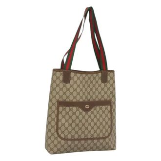 Gucci Pre-owned Cuir sacs-gucci - Femme - Pre-owned - Beige - Taille: ONE Size