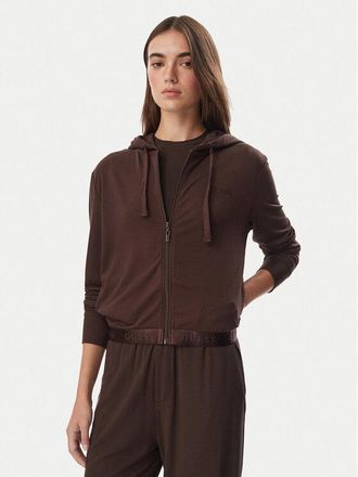 Guess Sweatshirt O6GQ01 KCQP2 Braun Regular Fit