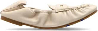 Burberry Femme, Chaussures, Beige, Taille: 37 1/2 EU Ballerines Fawn