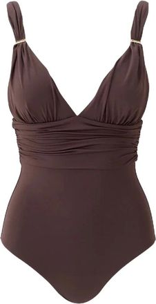 Melissa Odabash Femme, Maillots de bain, Brun, Taille: 36 FR Maillot de bain une pi&egrave;ce Panarea Melissa Odabash